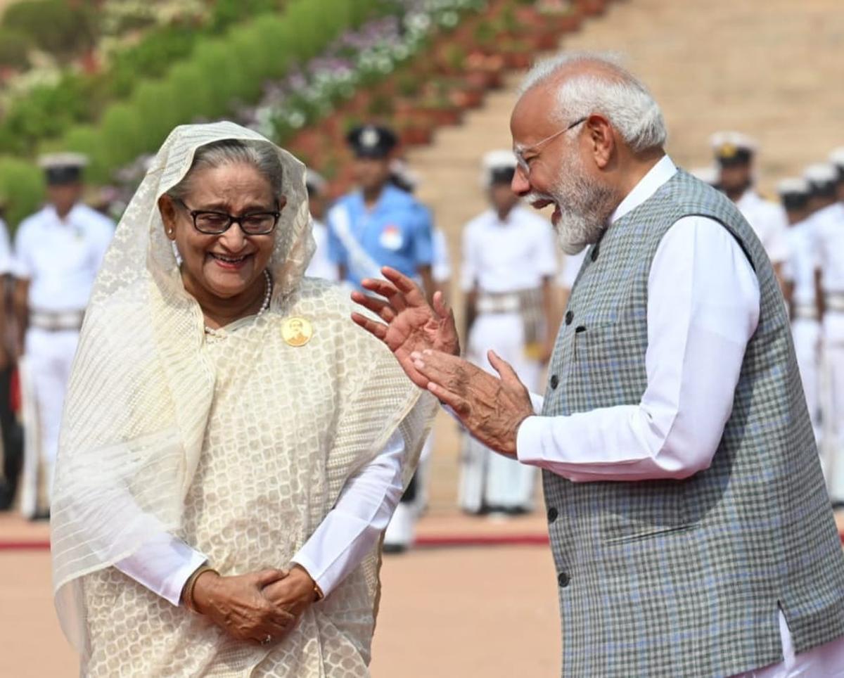 Modi, Sheikh Hasina hold extensive talks; India, Bangladesh ink pact to boost ties in maritime ...